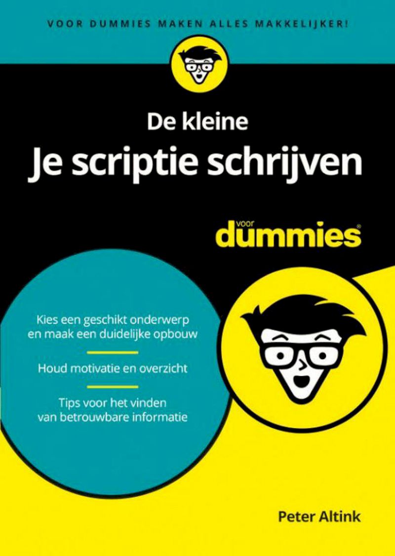 Nieuw: De kleine Je scriptie schrijven voor Dummies